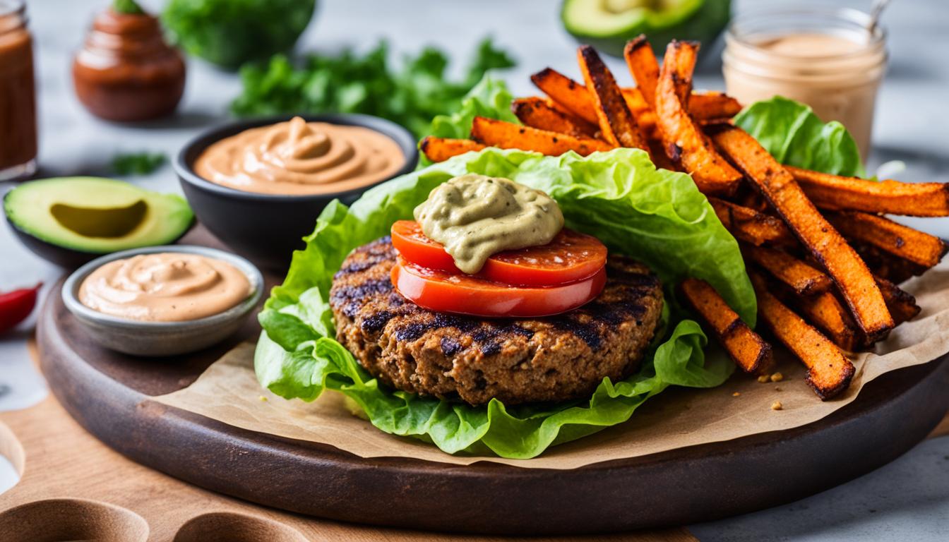 Recette Facile de Hamburger Vegan Sain et Savoureux