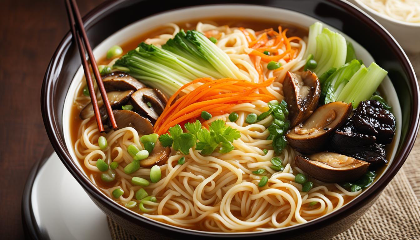 Recette de Ramen Végétarien Authentique et Sain