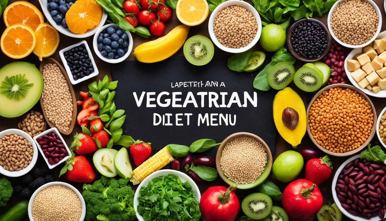 Menu Type pour un Régime Végétarien Équilibré